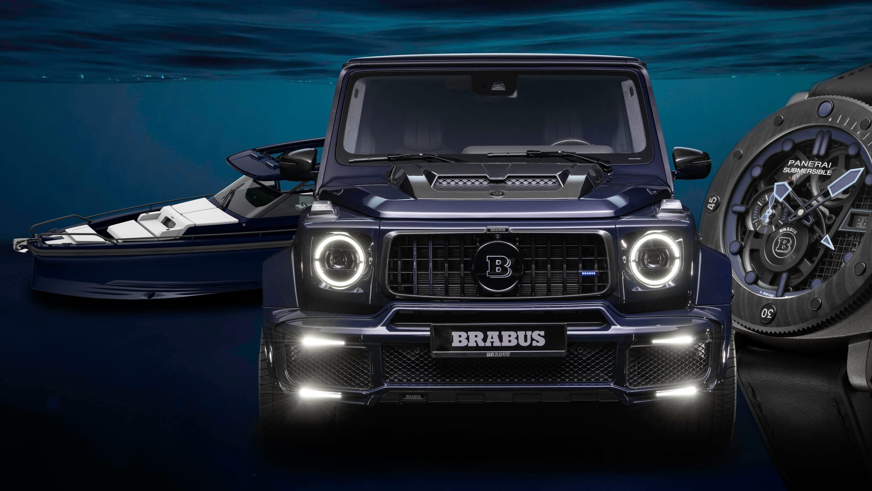Brabus will sell you an 888bhp G-Wagen and throw in a matching boat and watch | Top Gear